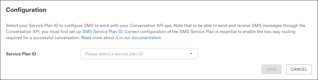 How to configure a new channel in your Conversation API App - Sinch ...