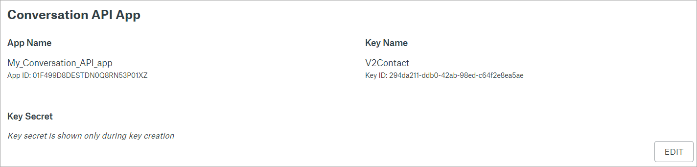 How do I make changes to my Conversation API app integration in Sinch Contact? - Sinch Community ...