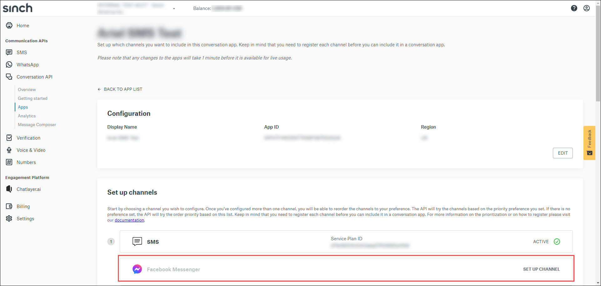 How do I connect my Facebook Page to a Conversation API app? - Sinch ...