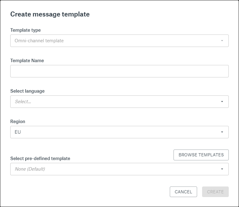 How do I use Message Composer to create omni-channel message templates ...