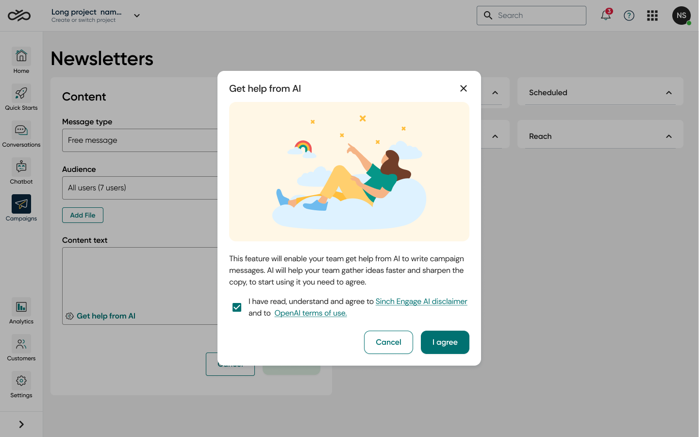 Enable Ai Features In Sinch Engage Sinch Community 11513