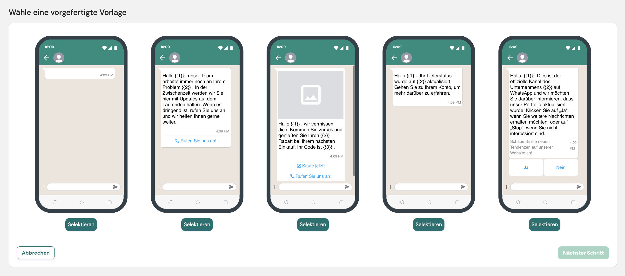 Erstelle ein WhatsApp Message Template – eine neue Experience - Sinch ...