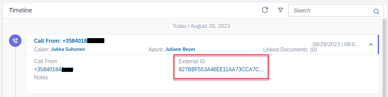 Sinch Contact Pro with SAP Service Cloud (C4C) - Call/ Chat transcript - Sinch Community - 12341