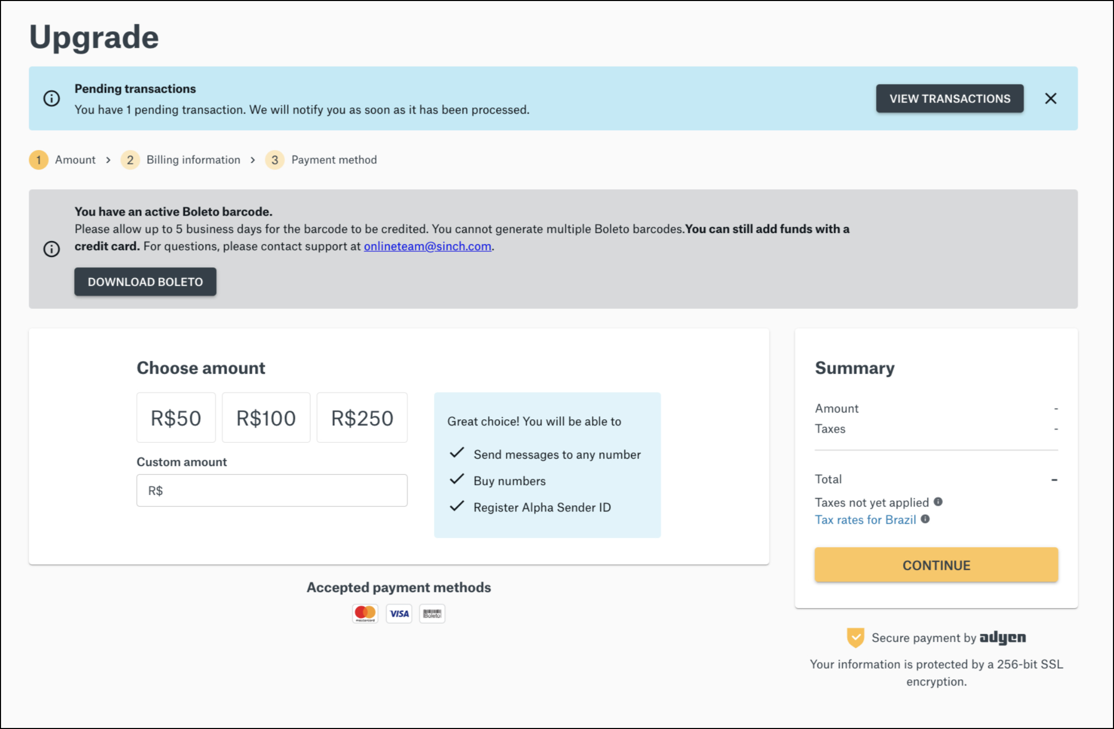 Boleto Payments process for Brazil - Sinch Community - 12860