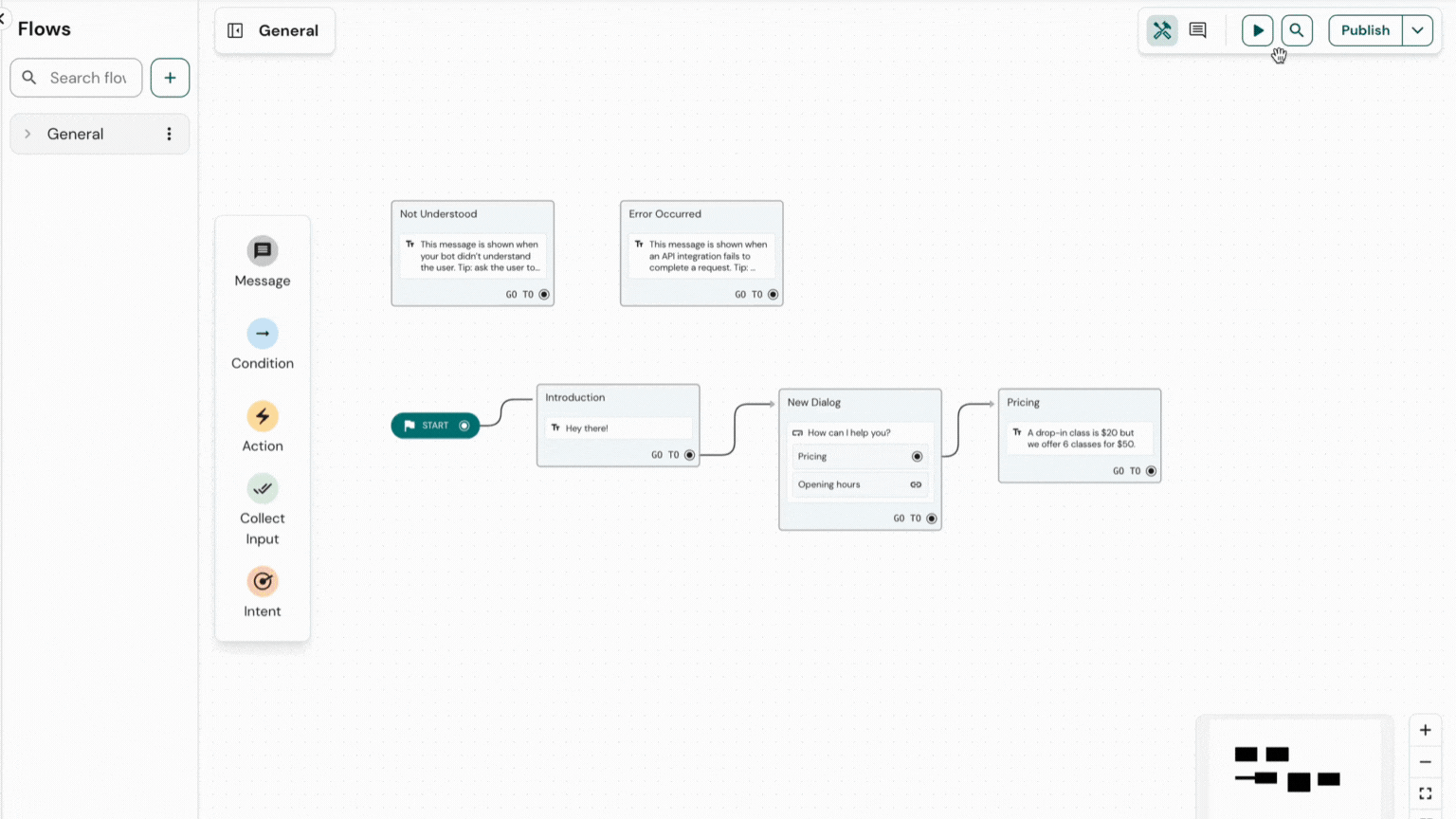 Add buttons to your flow - Sinch Community - 13129