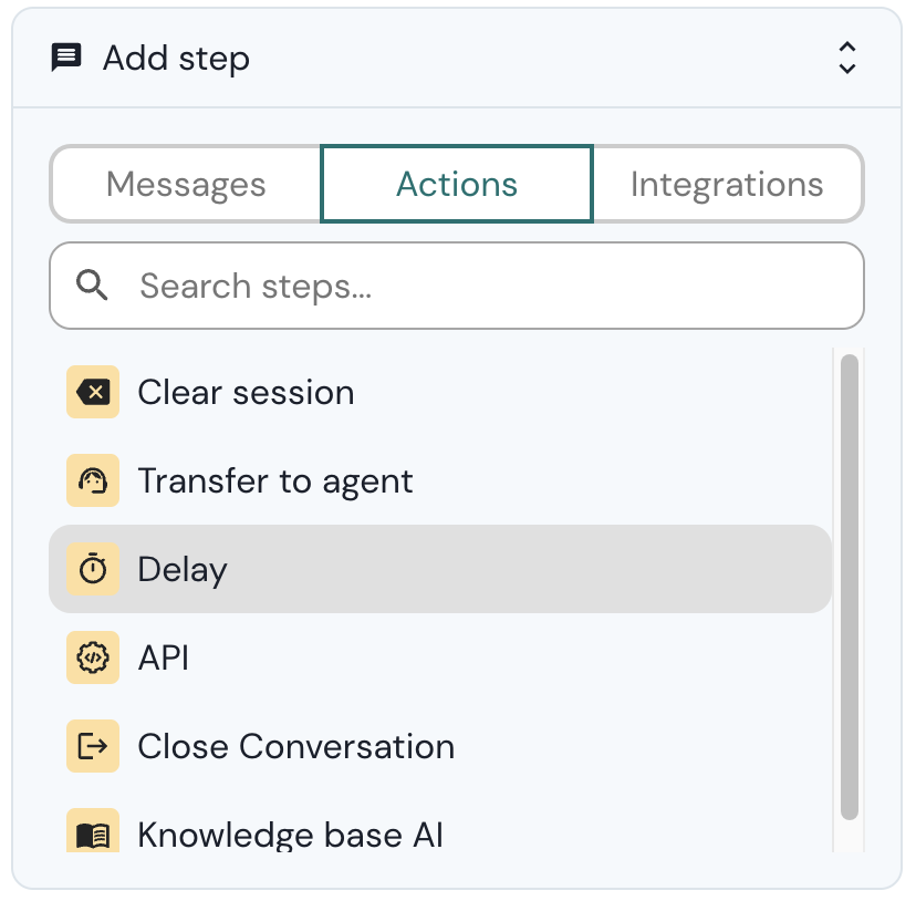 Add a delay between messages - Sinch Community - 13225