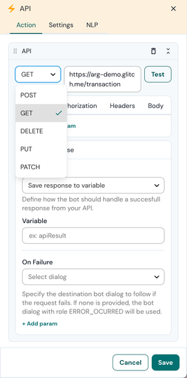 [Neuer Bot Builder] API - Sinch Community - 13486
