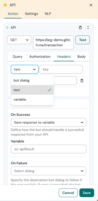 [Neuer Bot Builder] API - Sinch Community - 13486