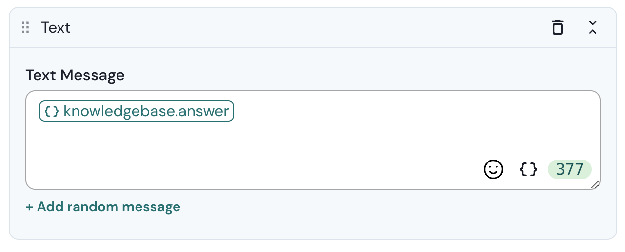 Create your FAQ flow with a generative knowledge base AI - Sinch ...