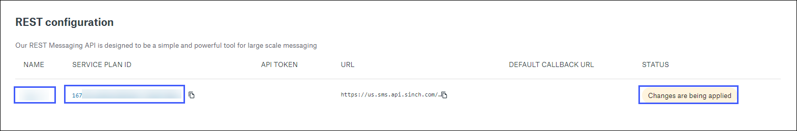 How do I create an SMS Service API? - Sinch Community - 8400