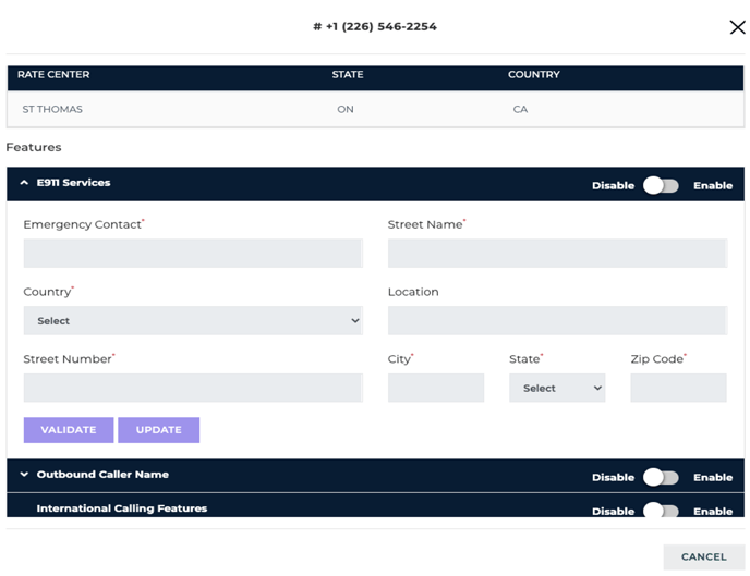 Inteliquent Cloud Connect for Webex Calling Portal - Sinch Community ...