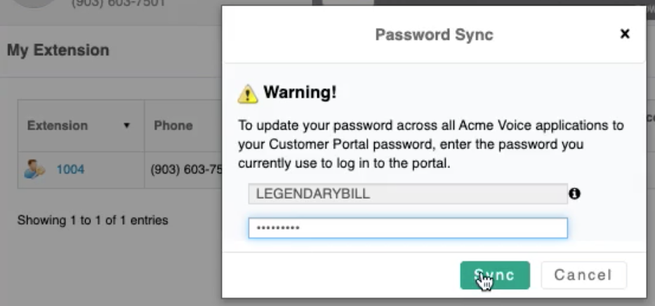 Syncing your Login Credentials with the Customer Administration Portal ...