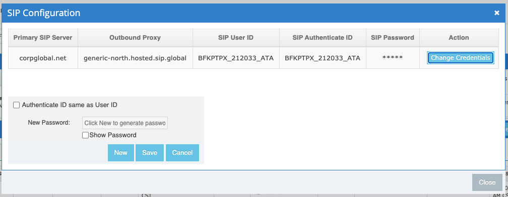 Generic Device Credentials - Sinch Community - 17374