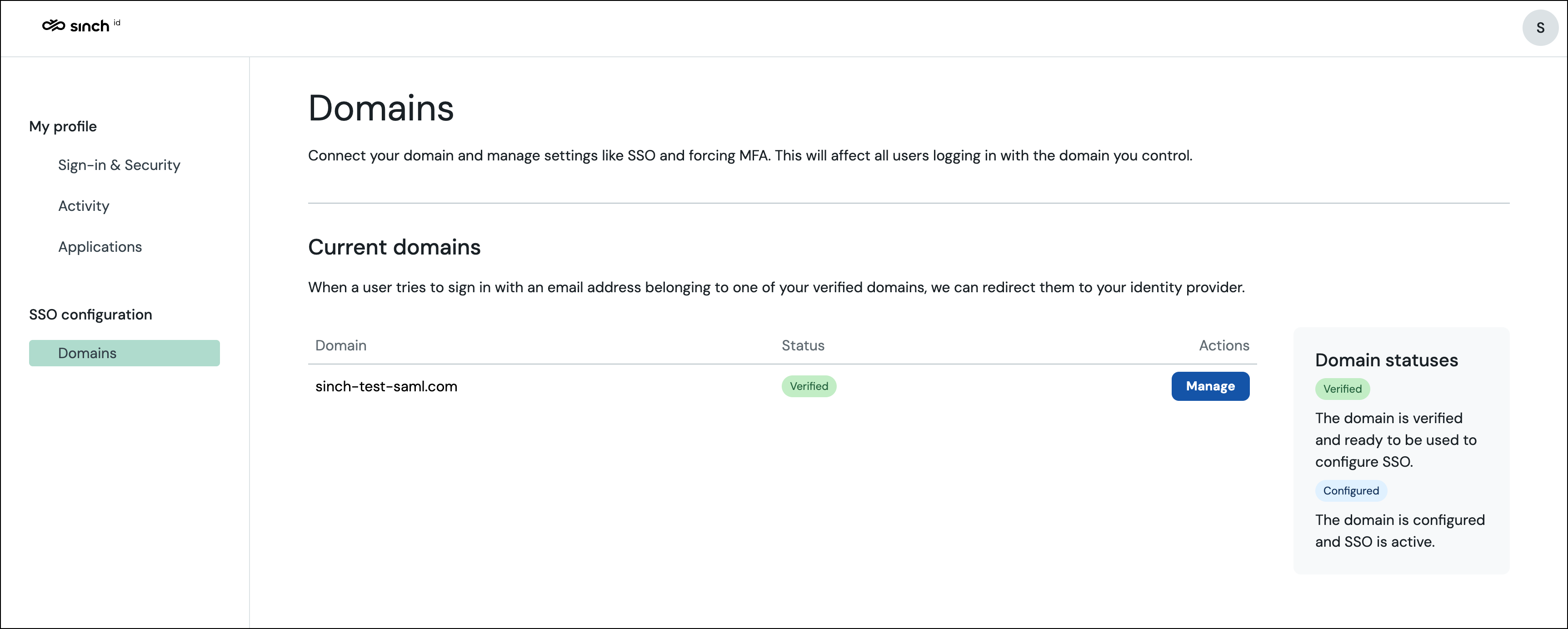 How to view your Domain Details? - Sinch Community - 17611