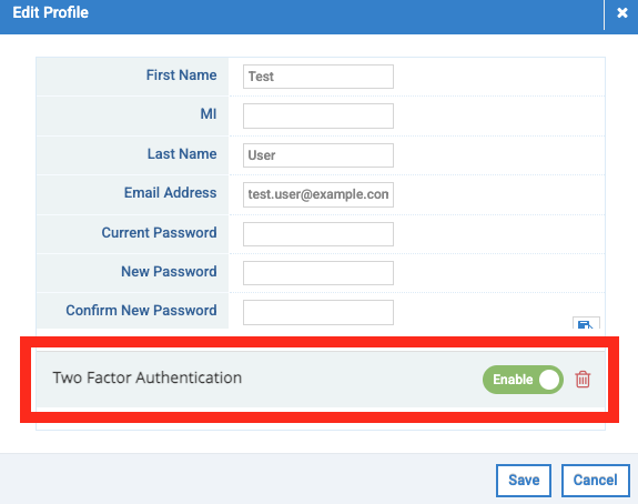 Adding 2FA to your Atlas user login - Sinch Community - 18150