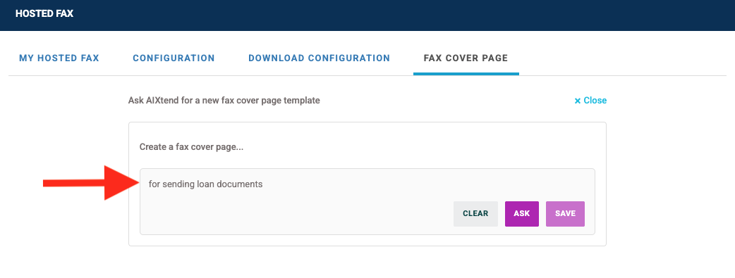 How to create a fax cover page template using AIXtend - Sinch Community ...