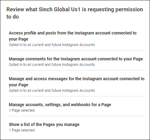 As an ASP, how do I onboard customers to Sinch's Instagram service ...