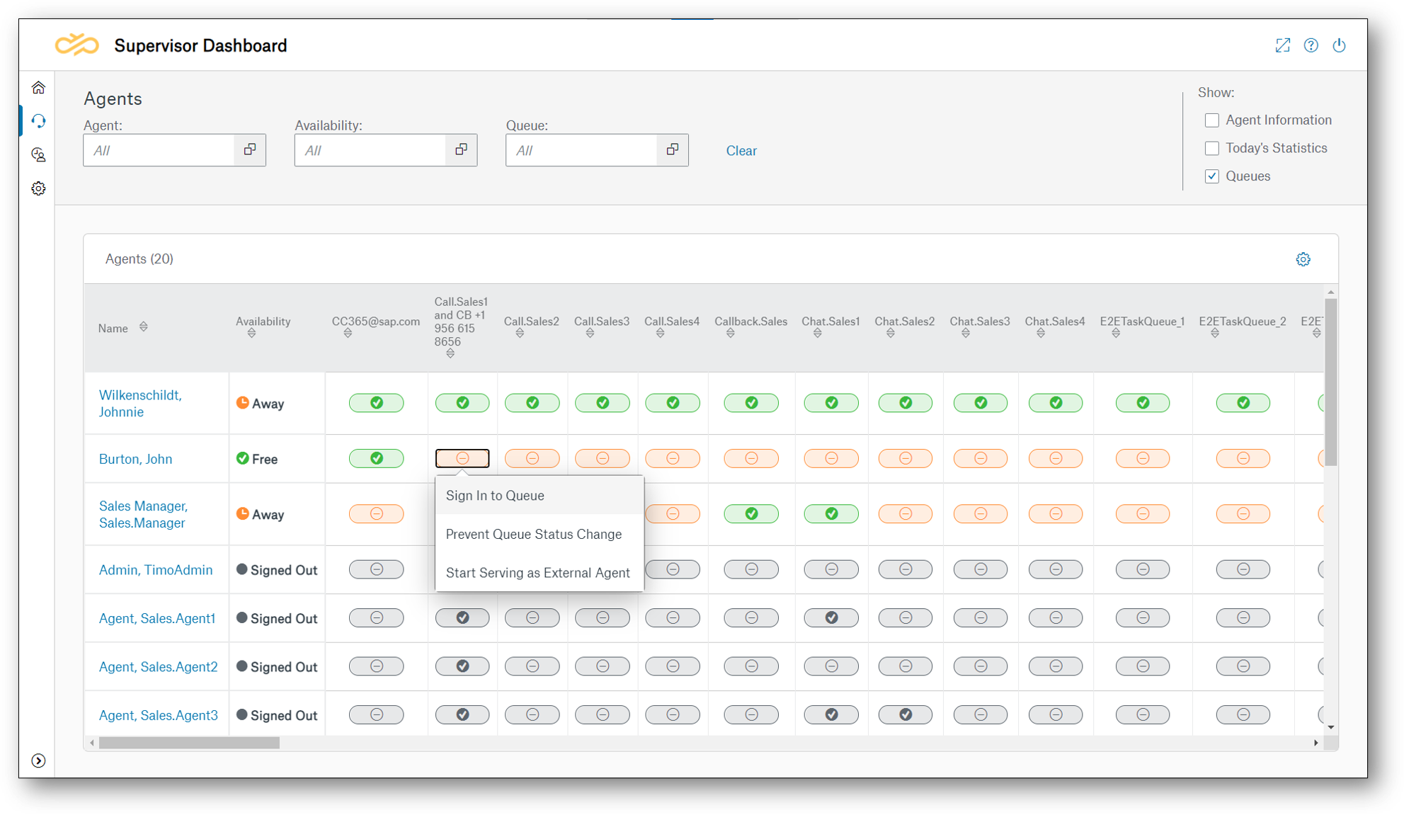 Communication Panel is primarily used by agents. Does Sinch Contact Pro ...